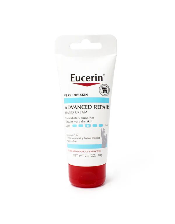 Eucerin Advanced Repair Hand Cream 2.7oz/78g – Ome's Beauty Mart
